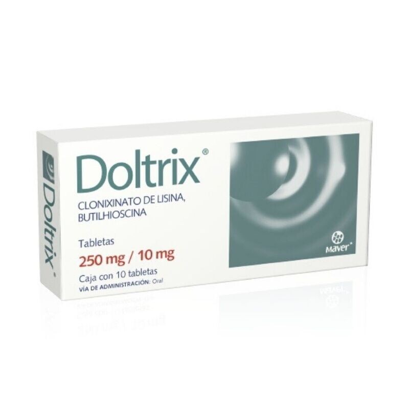 DOLTRIX 250/10 MG 10 TAB