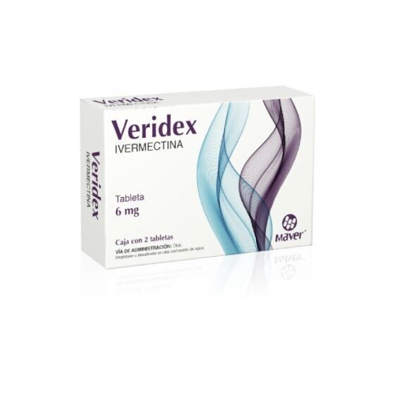 VERIDEX 6 MG 2 TAB