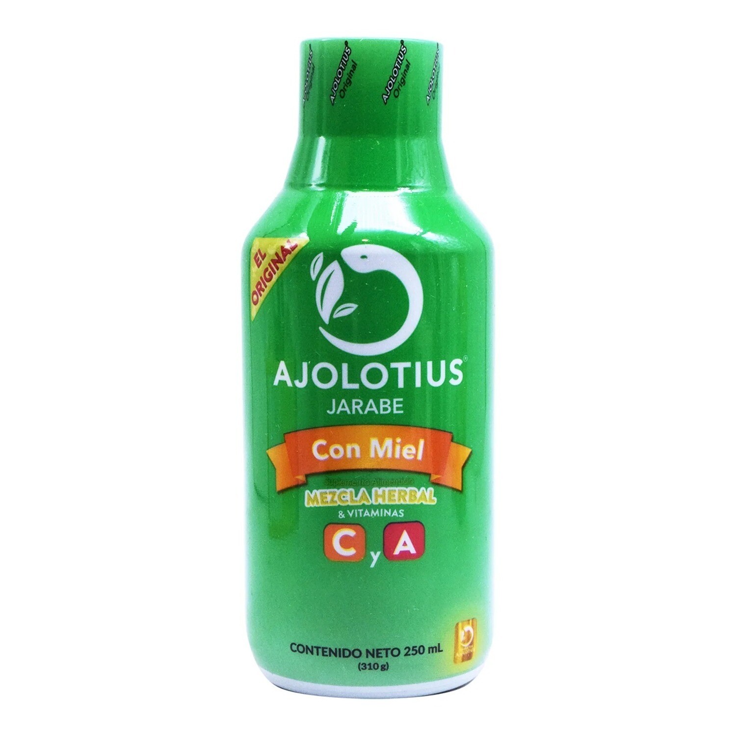 AJOLOTIUS JARABE CON MIEL 250 ML