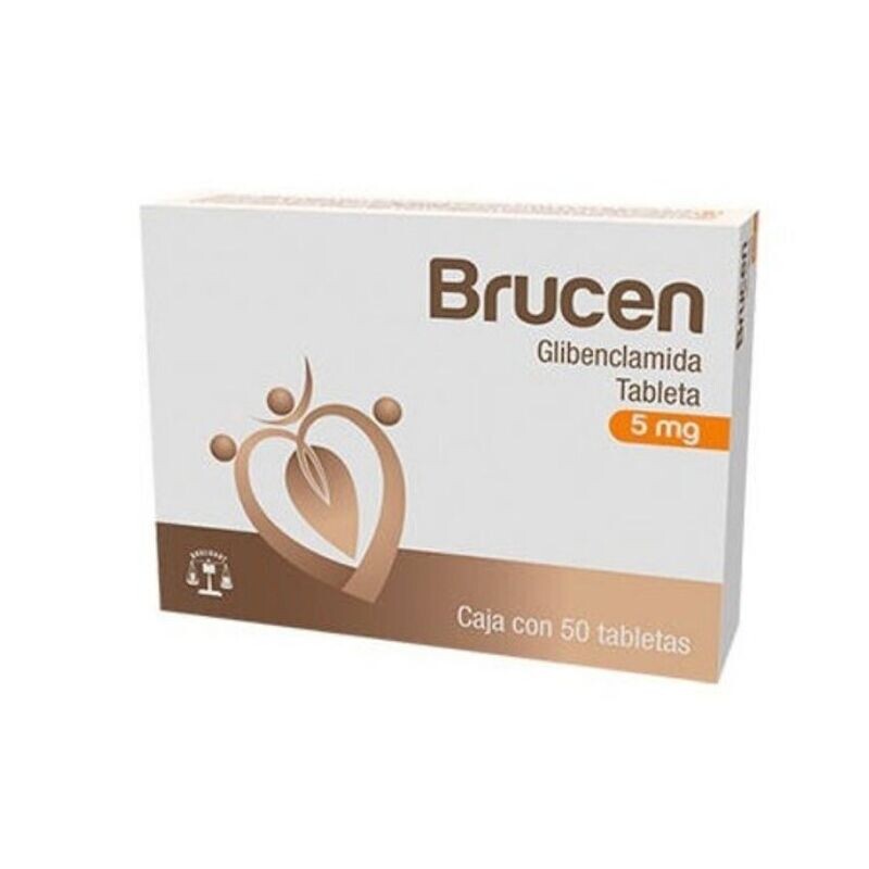 BRUCEN 5 MG 50 TAB CAJA