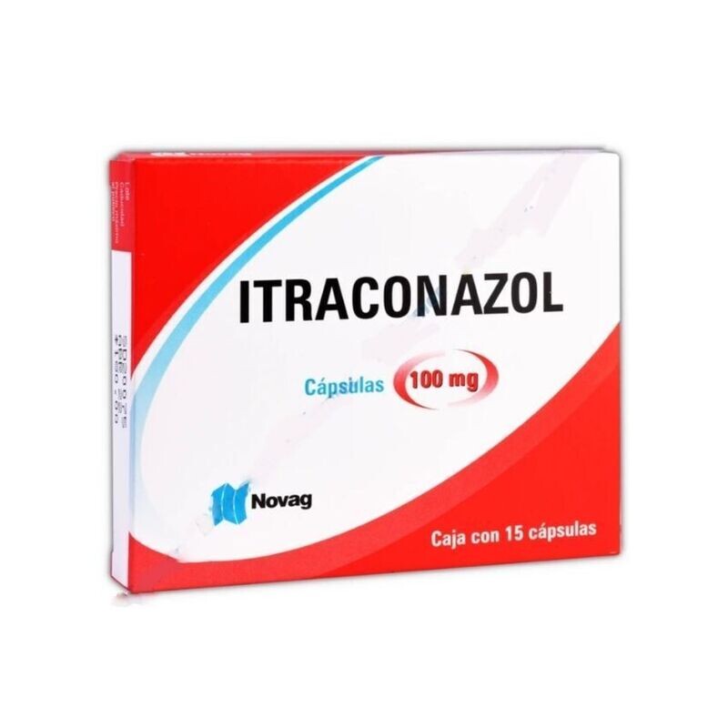 ITRACONAZOL 100 MG 15 CAP NOVAG