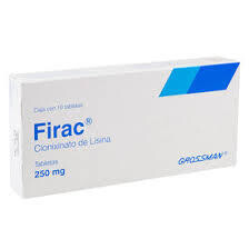 FIRAC 250 MG 10 TAB