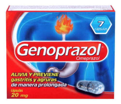 GENOPRAZOL 20 MG 7 CAP