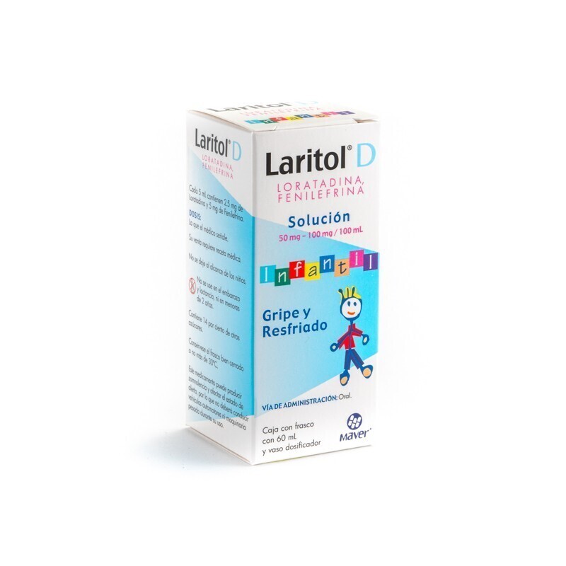LARITOL D SUSP INF SUSP 60 ML