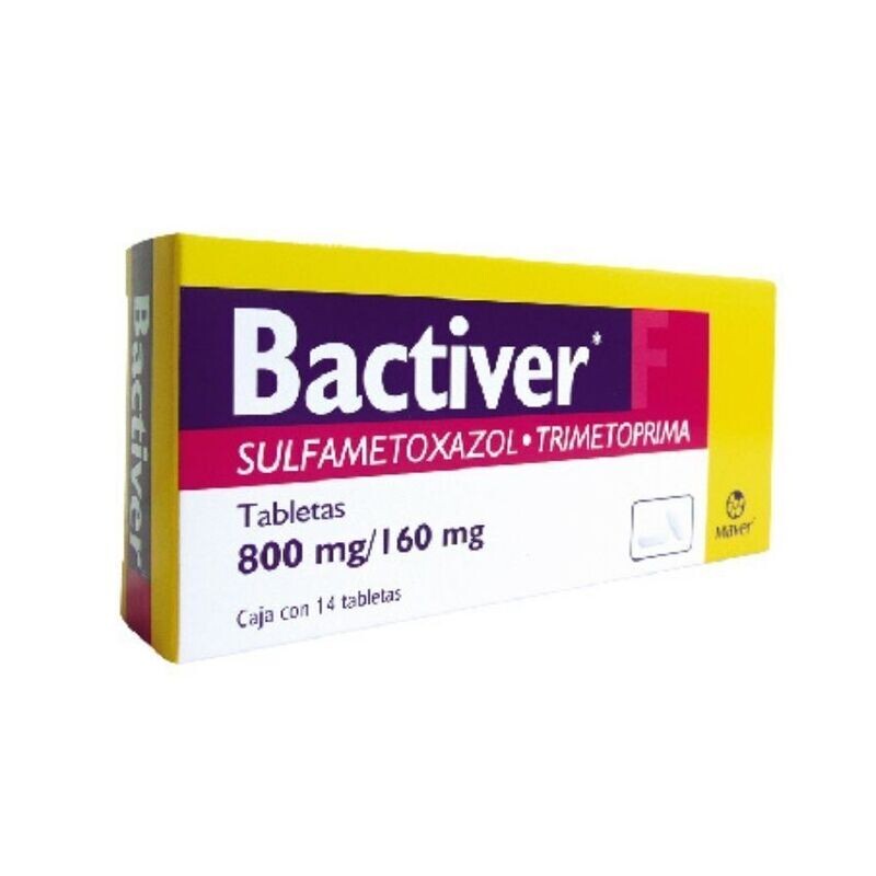 BACTIVER F 160/800 MG 14 TAB