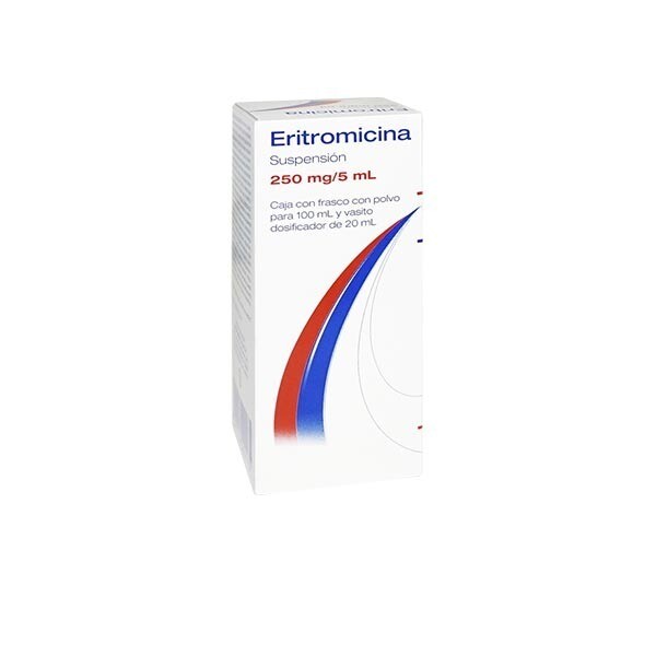 ERITROMICINA 250MG/5ML SUSP ALPHARMA ERITROMICINA 250MG/5ML SUSP ALPHARMA