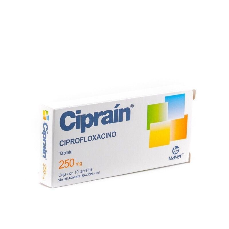 CIPRAIN 250 MG 10 TAB