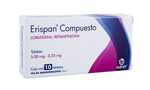 ERISPAN COMP 5/0.25 MG 10 TAB