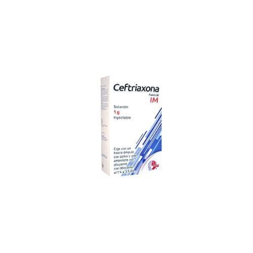 CEFTRIAXONA TRAXICOLL 1 G/3.5 ML AMP I.M. COLLINS