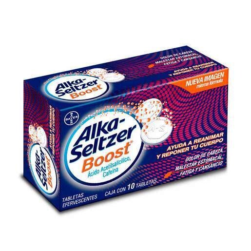 ALKA-SELTZER BOOST 10 TAB EFERV