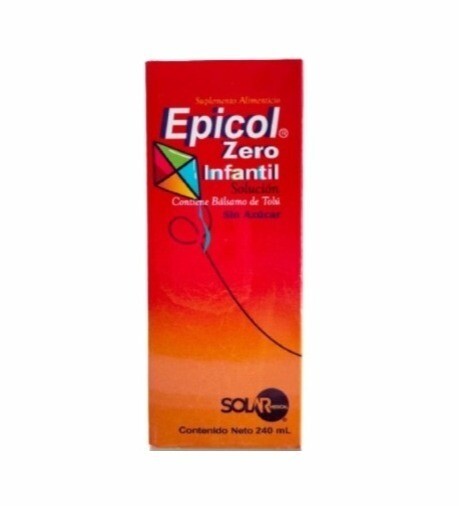 EPICOL ZERO INFANTIL SIN AZUCAR FCO 240 ML
