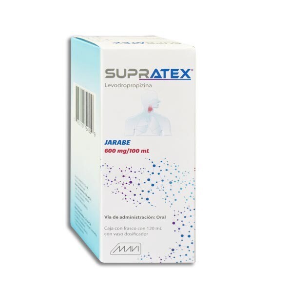 SUPRATEX JBE 600 MG/100ML JBE 120 ML