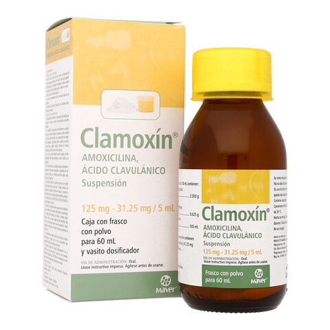 CLAMOXIN 125-31.5MG/5ML SUSP 60 ML