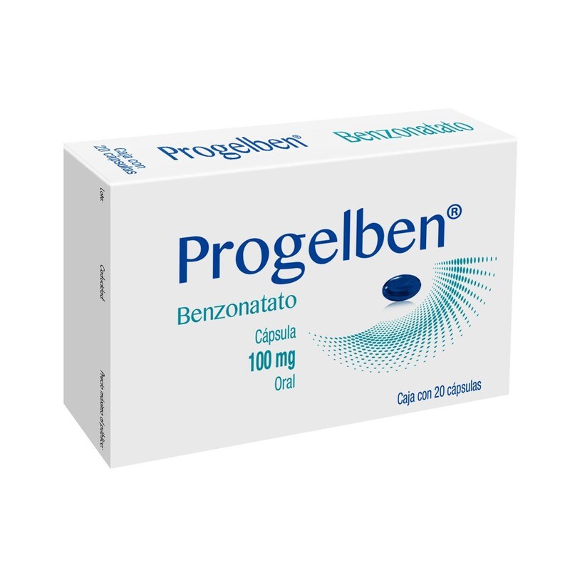 PROGELBEN 100 MG 20 CAP