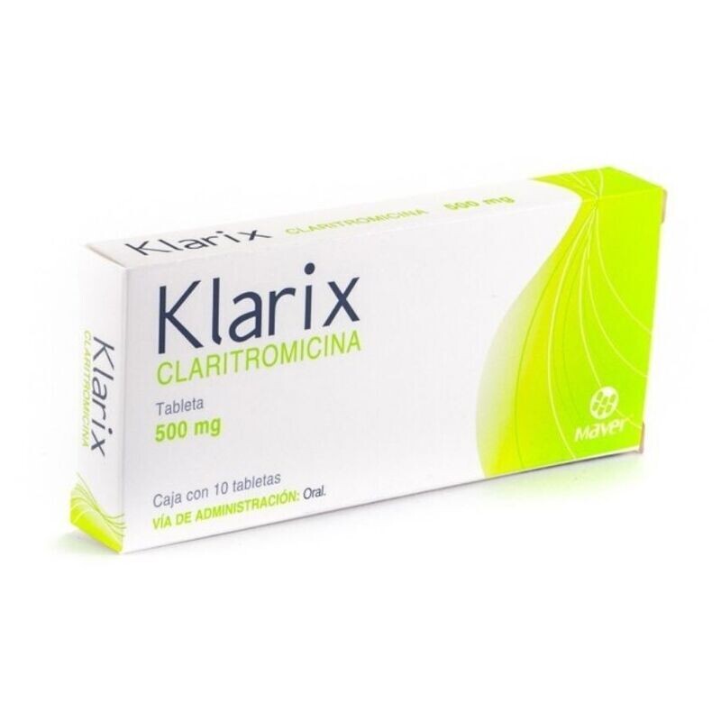 KLARIX 500 MG 10 TAB