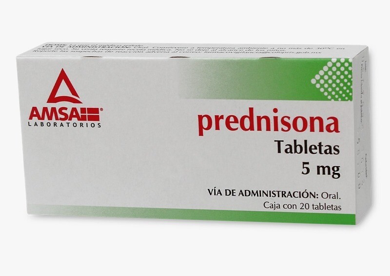 PREDNISONA 5 MG 20 TAB AMSA