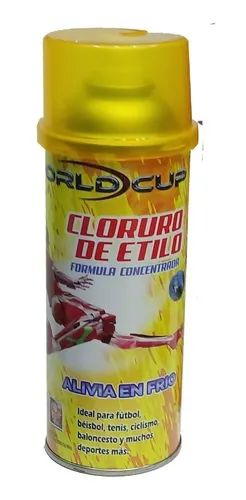 CLORURO DE ETILO SPRAY 500 ML WORLDCUP