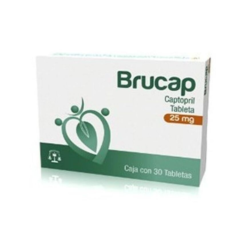BRUCAP 25 MG 30 TAB CAJA