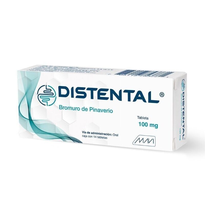 DISTENTAL 100 MG 14 TAB