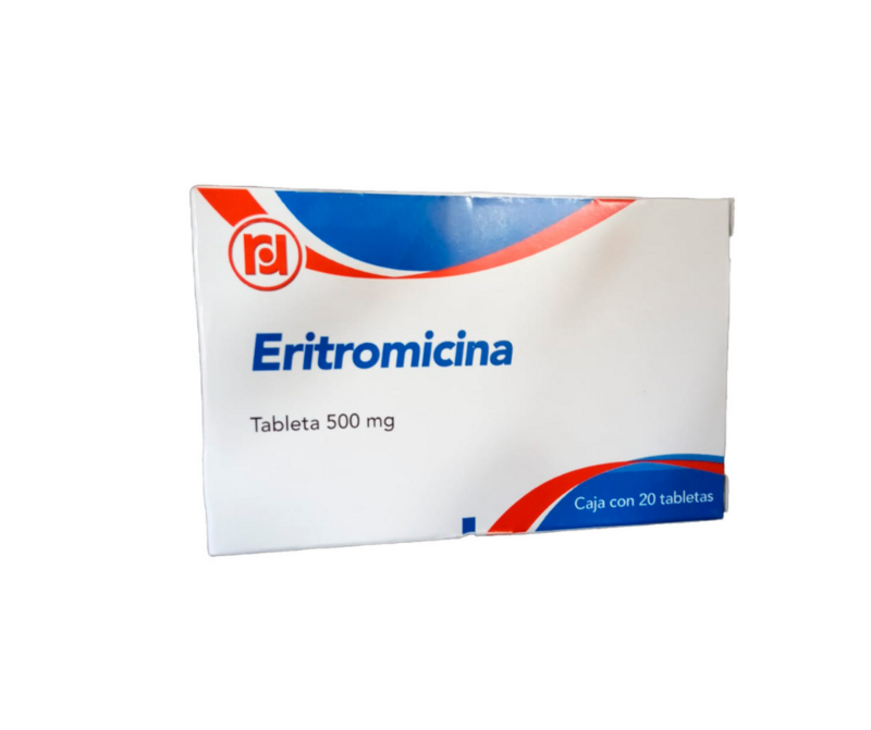 ERITROMICINA 500 MG 20 TAB RANDALL (BIOTRIL)