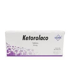 KETOROLACO 10 MG 10 TAB ULTRA