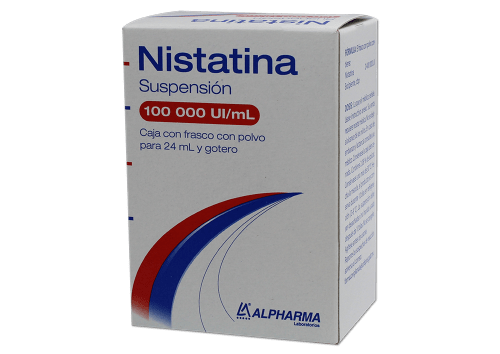 Nistatina 100 000 Ui Ml Fco 24 Ml Alpharma