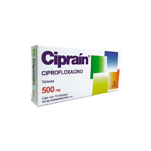 CIPRAIN 500 MG 10 TAB