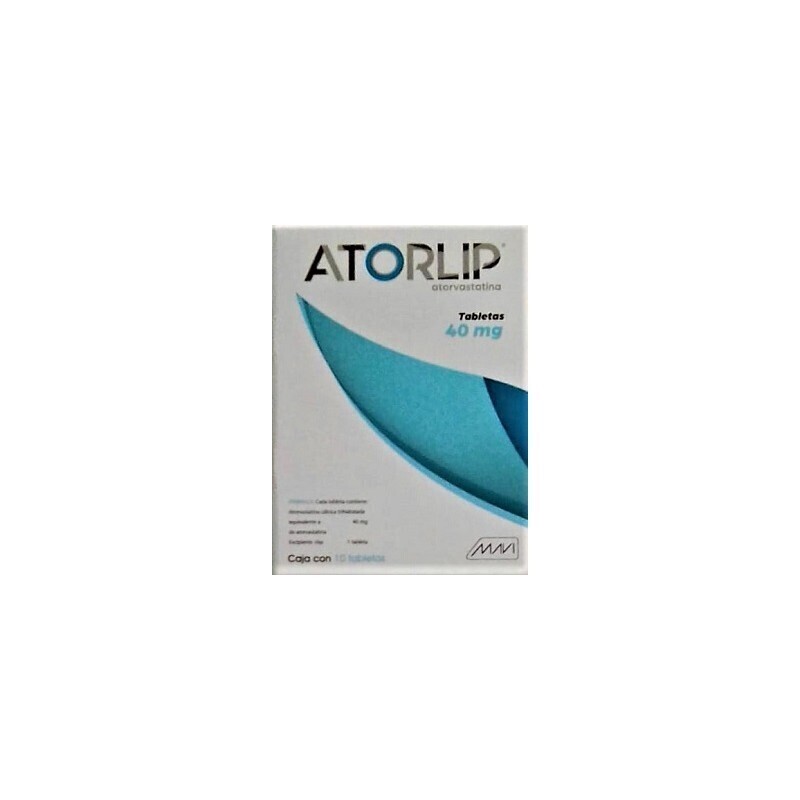 ATORLIP 40 MG 10 TAB