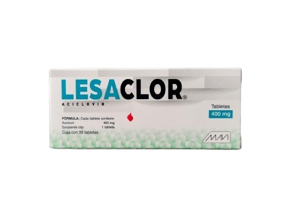 LESACLOR 400 MG 35 TAB