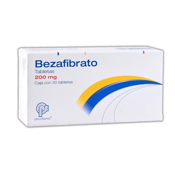 BEZAFIBRATO 200 MG 30 TAB PSICOFARMA
