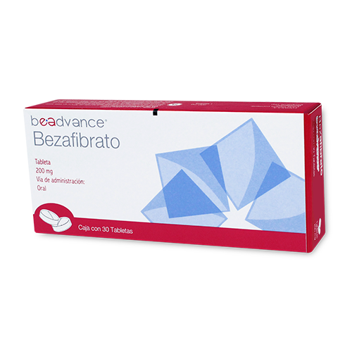 BEZAFIBRATO 200 MG 30 TAB BEADVANCE