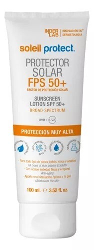 BLOQUEADOR SOLAR SOLEIL PROTECT FPS 50 100 ML