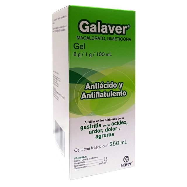 GALAVER 8/1G/100 ML SUSP GEL 250 ML