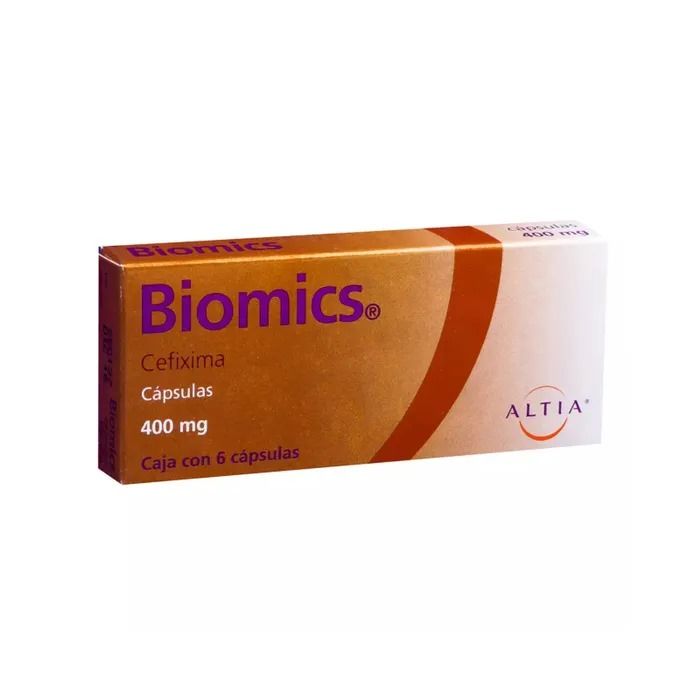 BIOMICS 400 MG 6 CAP