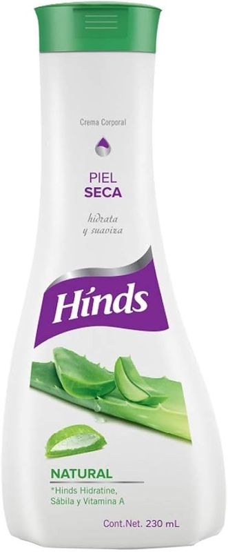 CREMA CORPORAL HINDS NATURAL PIEL SECA 230 ML