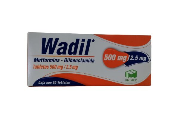 WADIL 500/2.5 MG 30 TAB