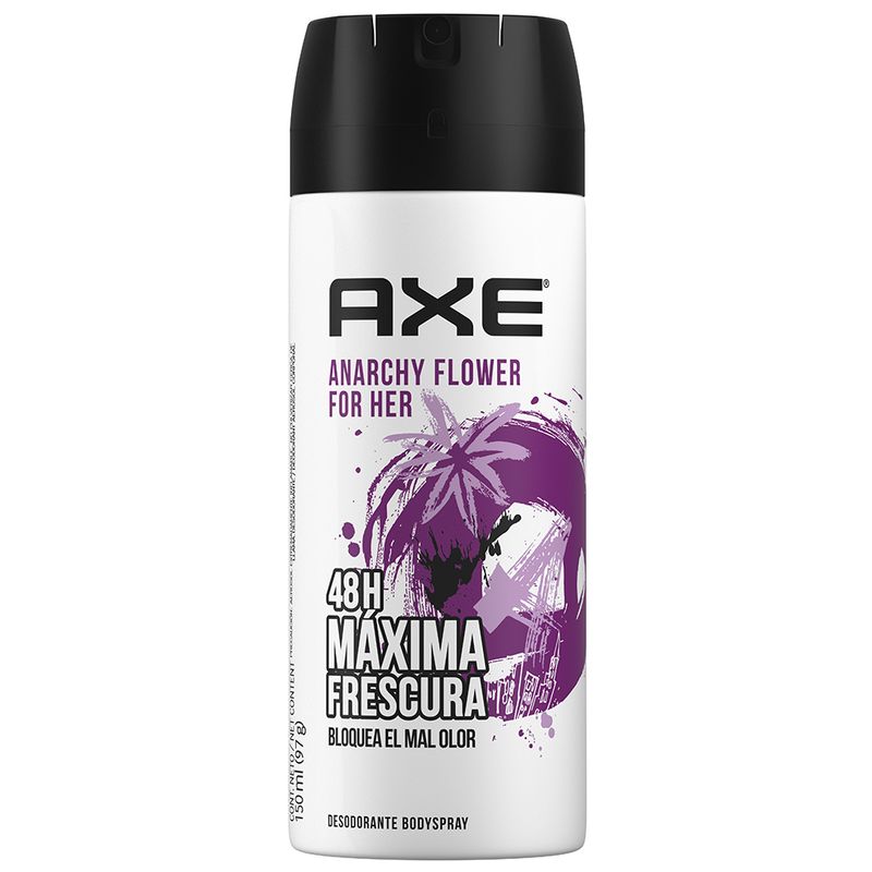DESODORANTE AXE ANARCHY FLOWER FOR HER 48H SPRAY 150 ML