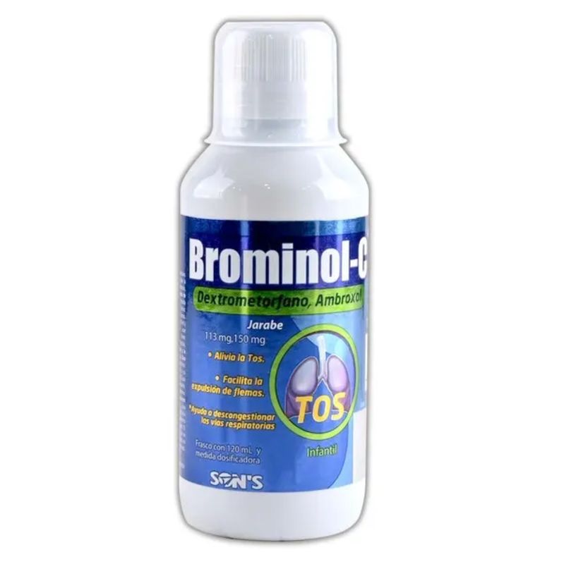 BROMINOL-C INFANTIL 113/150 MG/100 ML SUSP 120 ML