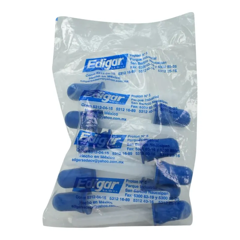 GOTERO CON PIPETA DE PLASTICO 10 PZAS EDIGAR