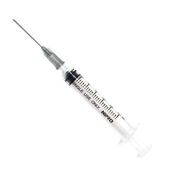 JERINGA 5 ML NEGRA 22GX32MM PZA NIPRO