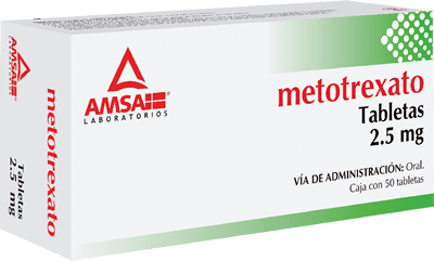 METOTREXATO 2.5 MG 50 TAB AMSA