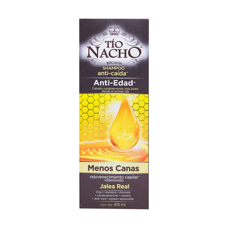 SHAMPOO TÍO NACHO ANTI-EDAD FCO 415 ML