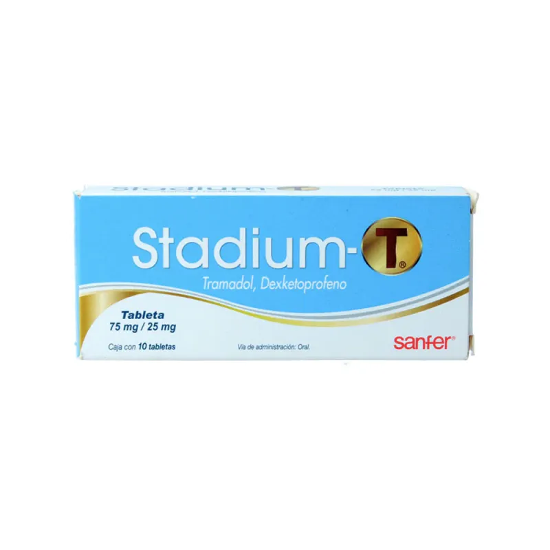 STADIUM T 75/25 MG 10 TAB
