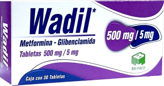 WADIL 500/5 MG 30 TAB