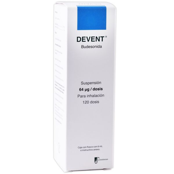 DEVENT 64 MCG SUSP NASAL 120 DOSIS FCO 6 ML