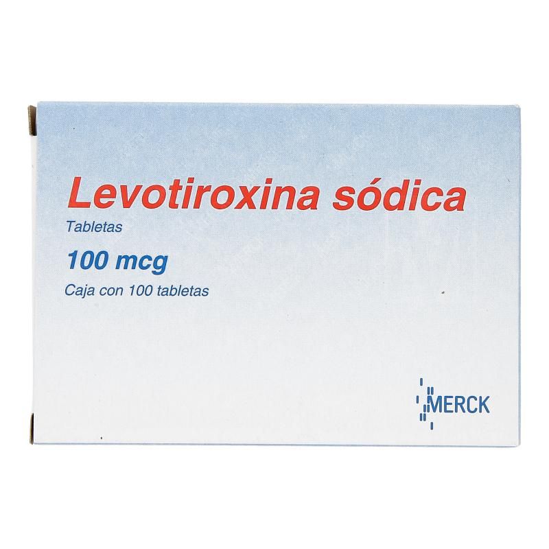 LEVOTIROXINA SODICA 100 MCG 100 TAB MERCK
