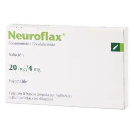 NEUROFLAX 20 MG/4 ML 3 AMP