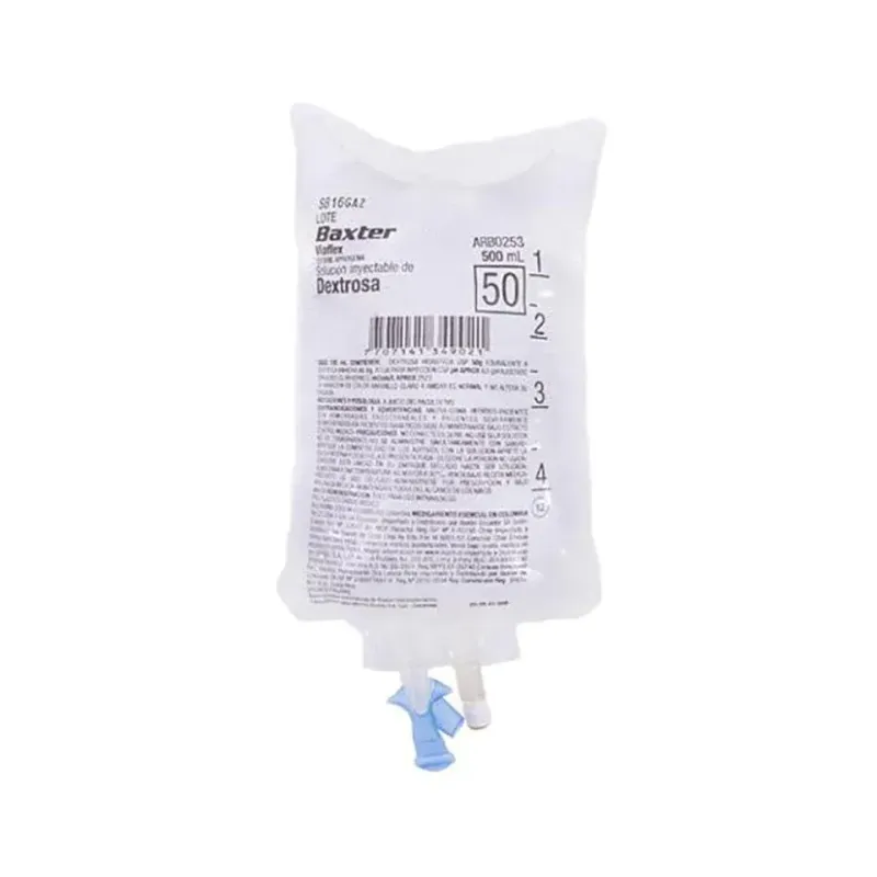 SOLUCION DEXTROSA 5% 100 ML 72 BOLSAS BAXTER