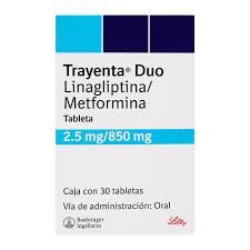 TRAYENTA DUO 2.5/850 MG 30 TAB
