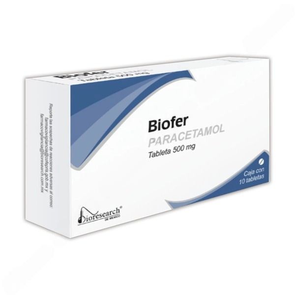 BIOFER 500 MG 20 TAB